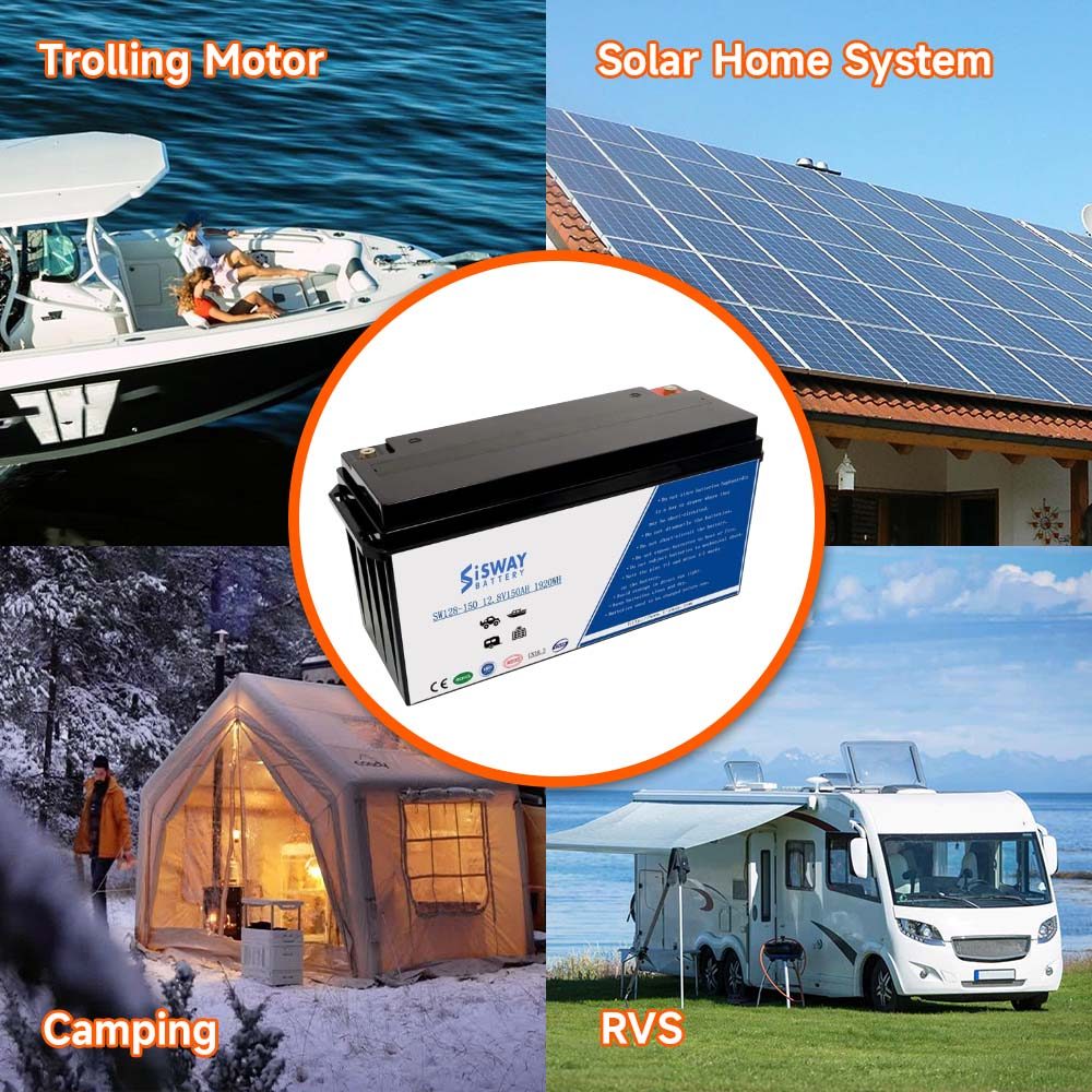 12V 150Ah Lithium Battery | Sisway Battery